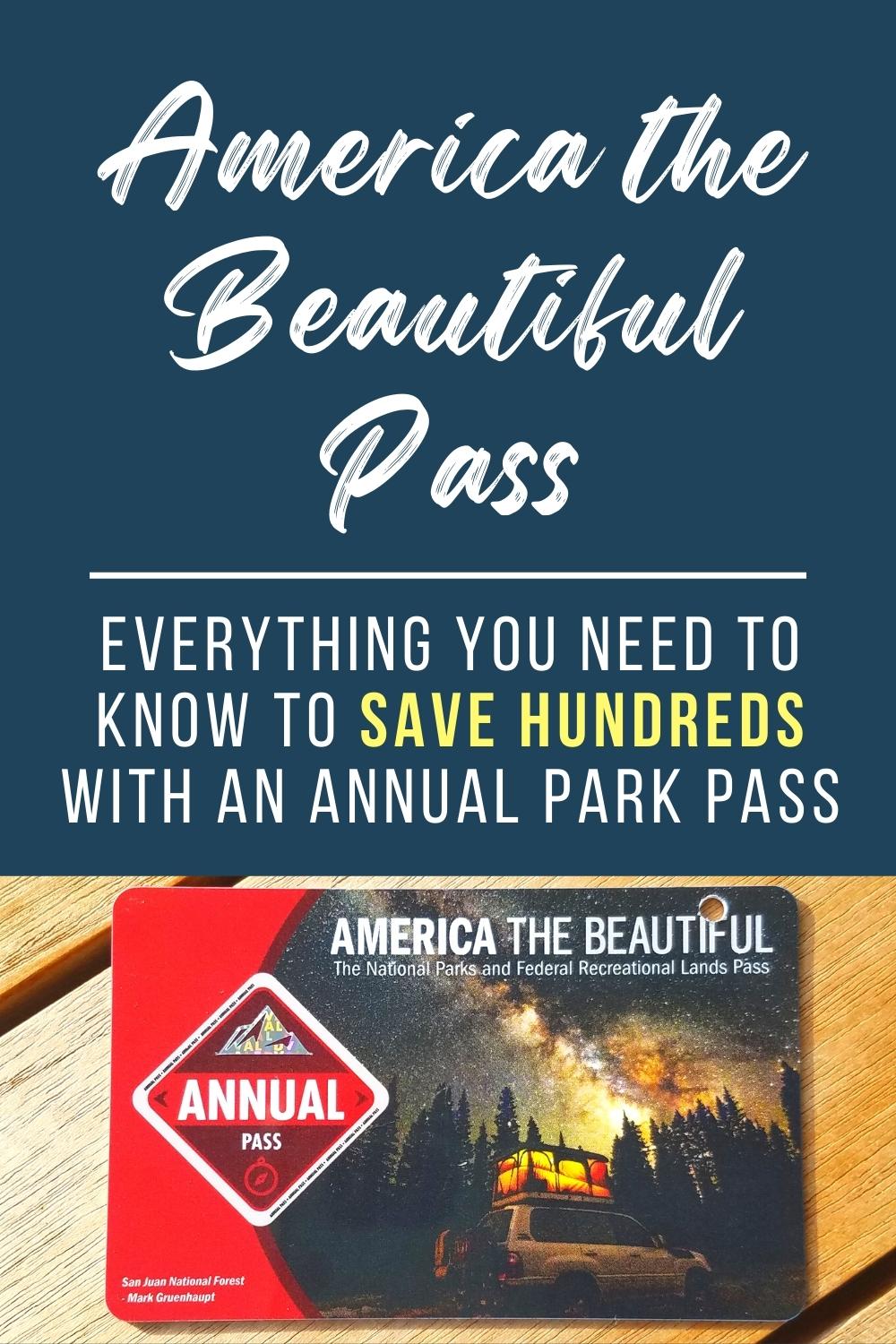 America The Beautiful Pass 2024 - Dulce Glenine America The Beautiful Pass 2024 - Dulce Glenine