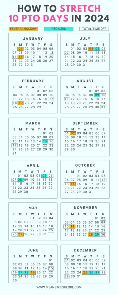 How to Maximize 10 Vacation Days in 2025 | Means To Explore